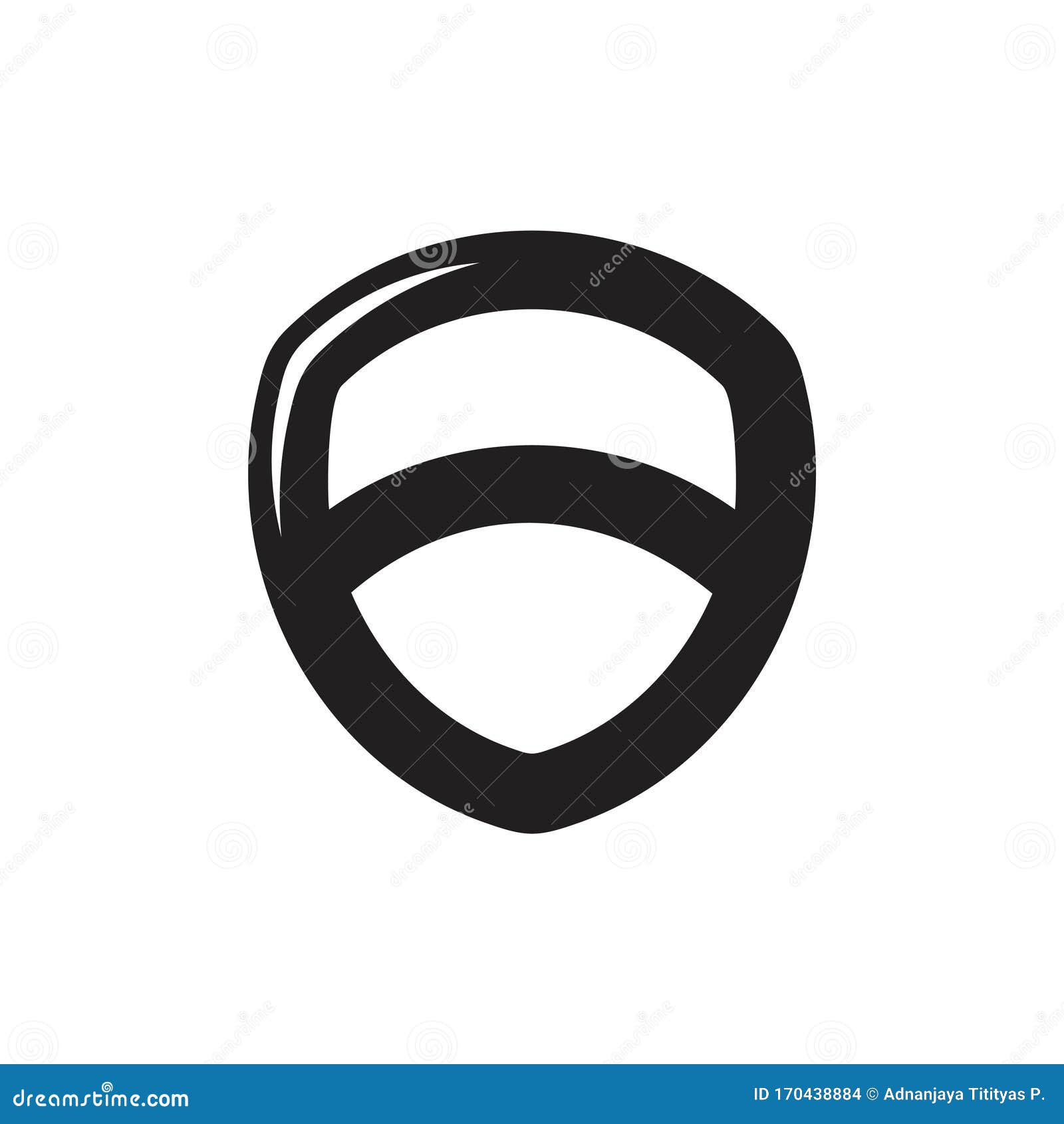 Emblem Shield Shine Symbol Vector Stock Vector - Illustration of safe ...