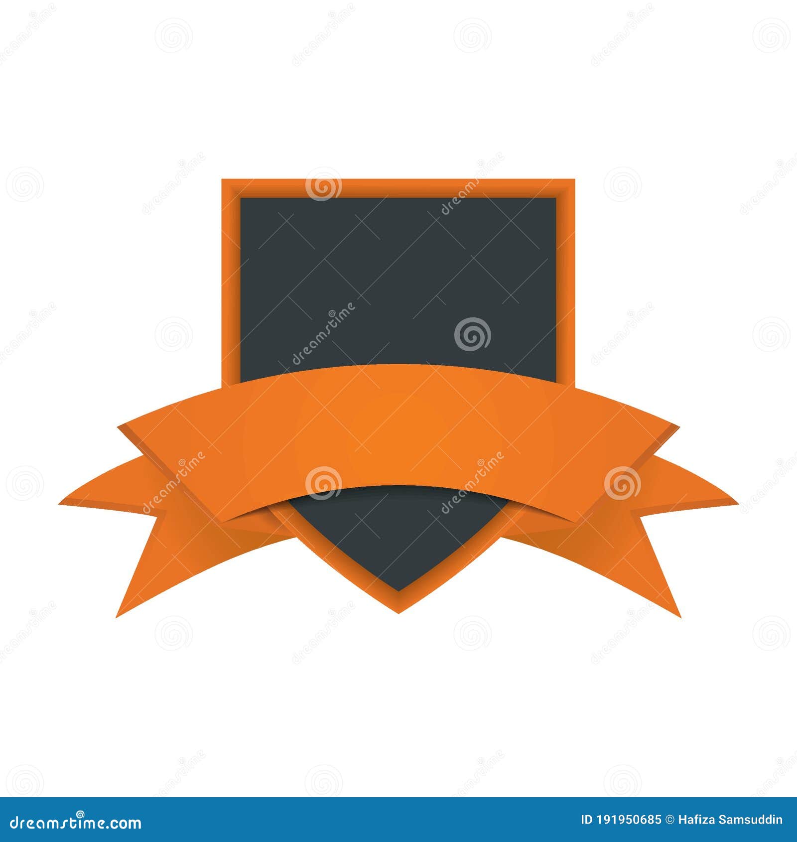 Emblem Template. Vector Illustration Decorative Design Stock Vector ...