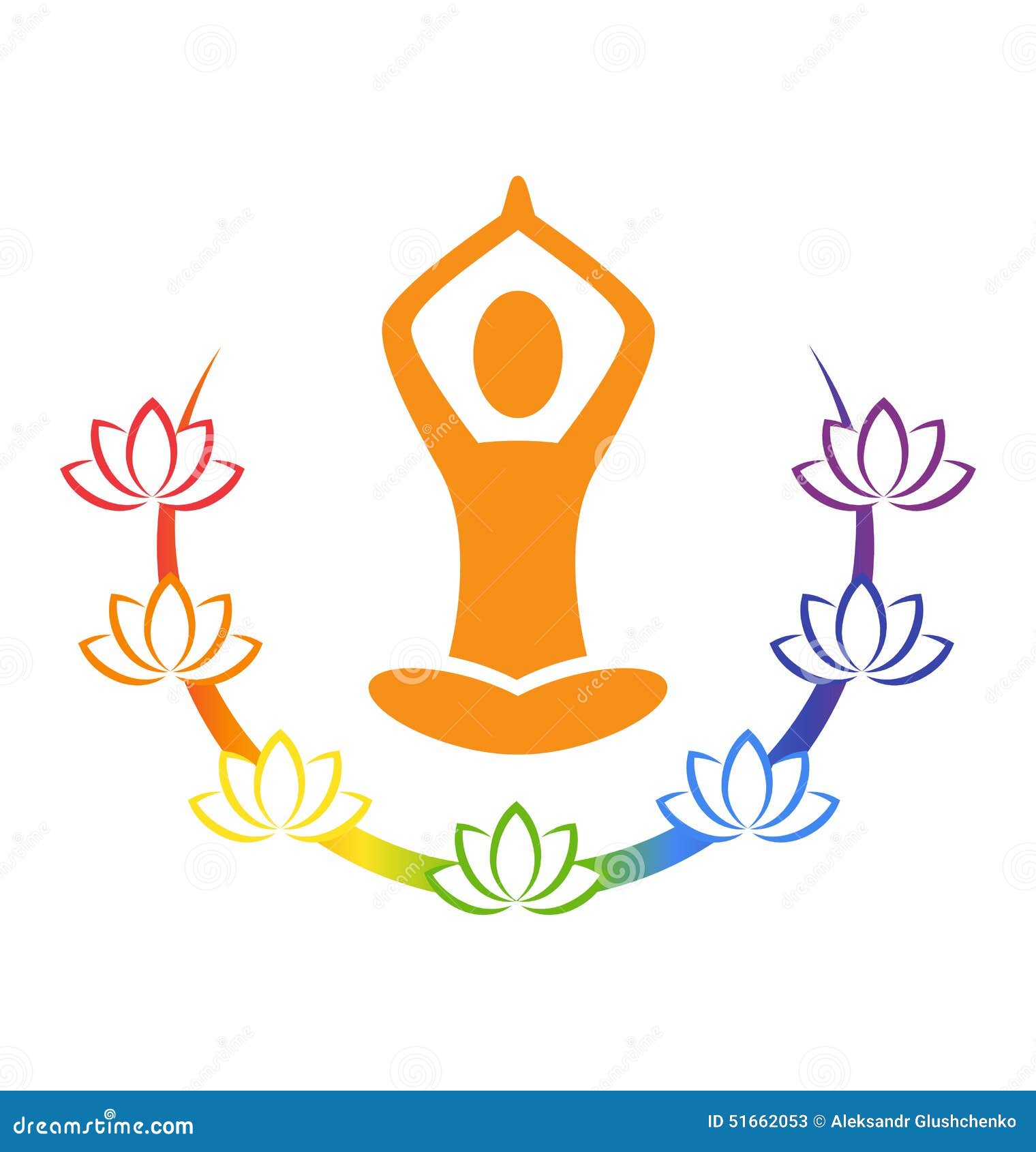 Yoga Pose Chakra Lotuses Stock Illustrations – 3 Yoga Pose Chakra ...