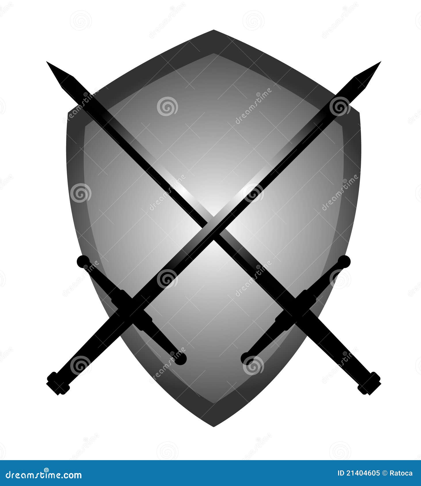 Emblema da guerra ilustração do vetor. Ilustração de emblematic - 21404605