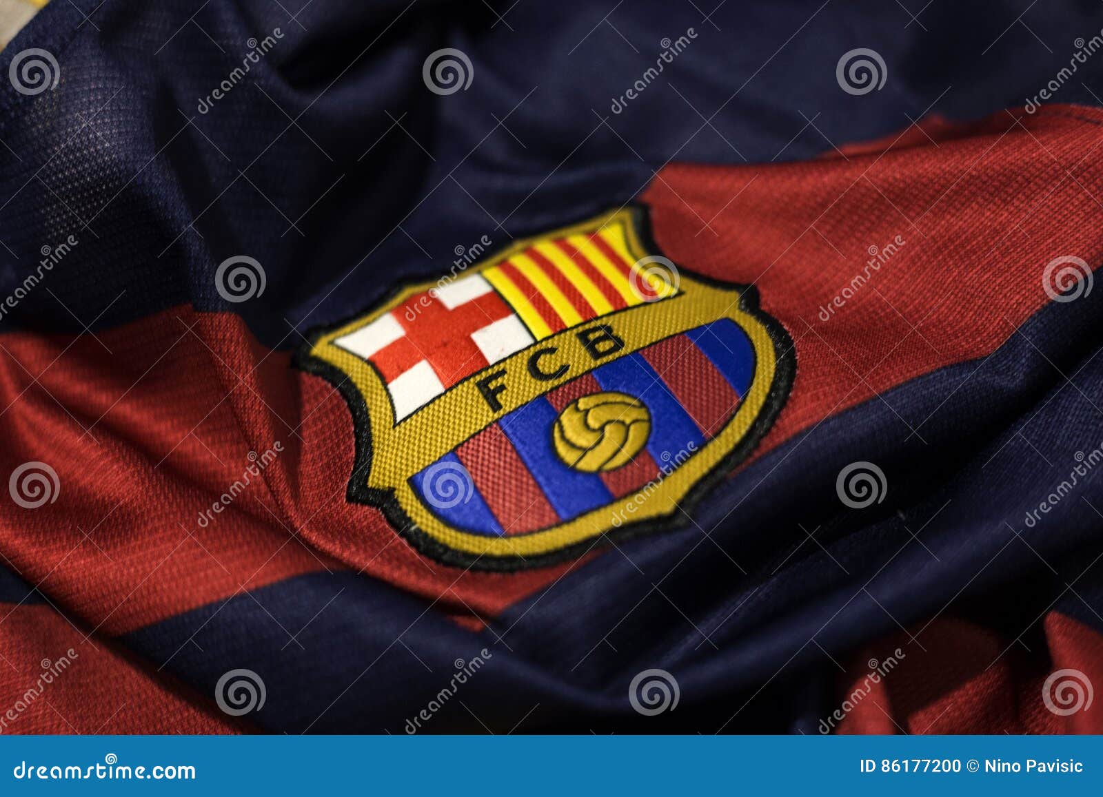 Emblema de Barcelona imagem editorial. Imagem de catalunha - 86177200
