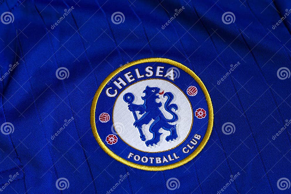 Emblema de Chelsea fotografia editorial. Imagem de equipe - 86189367