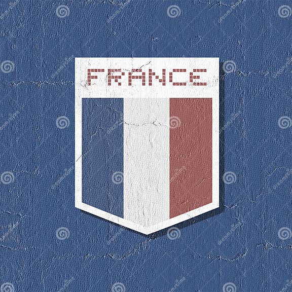 Emblema de Francia stock de ilustración. Ilustración de agradable ...
