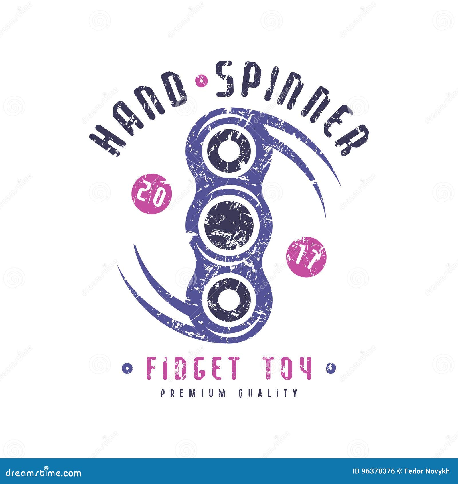 Emblema Del Hilandero De La Mano Ilustración del Vector - Ilustración ...