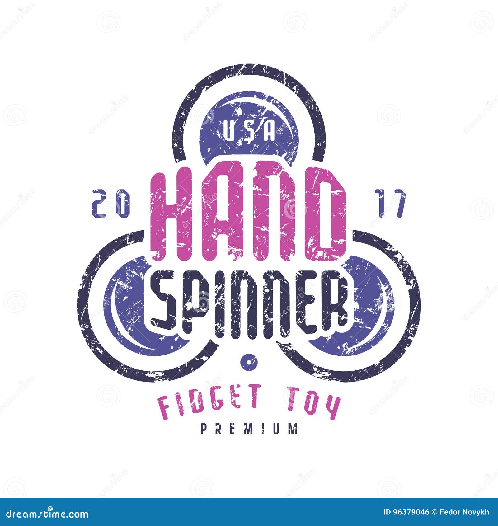 Emblema Del Hilandero De La Mano Ilustración del Vector - Ilustración ...