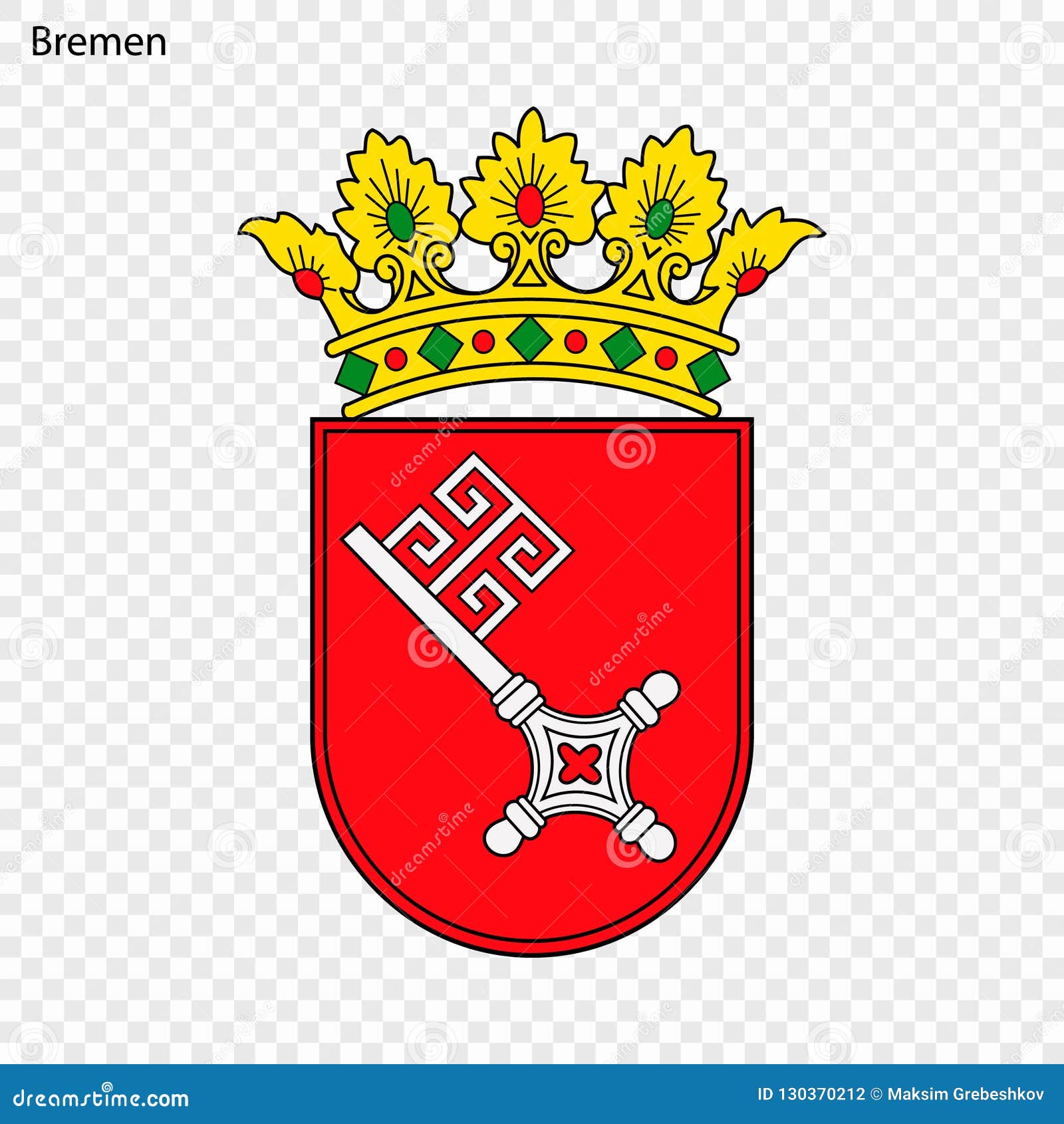 Emblema di Brema illustrazione di stock. Illustrazione di federazione ...