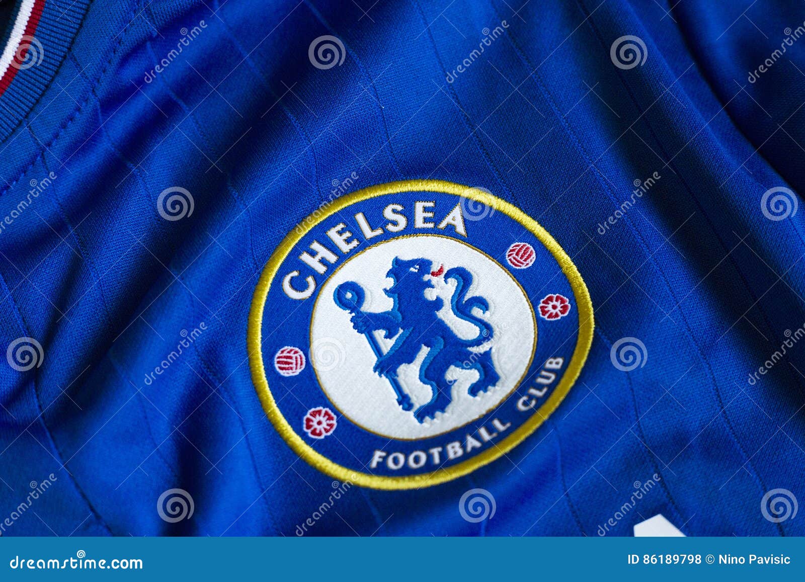 Emblema di Chelsea fotografia stock editoriale. Immagine di squadra ...