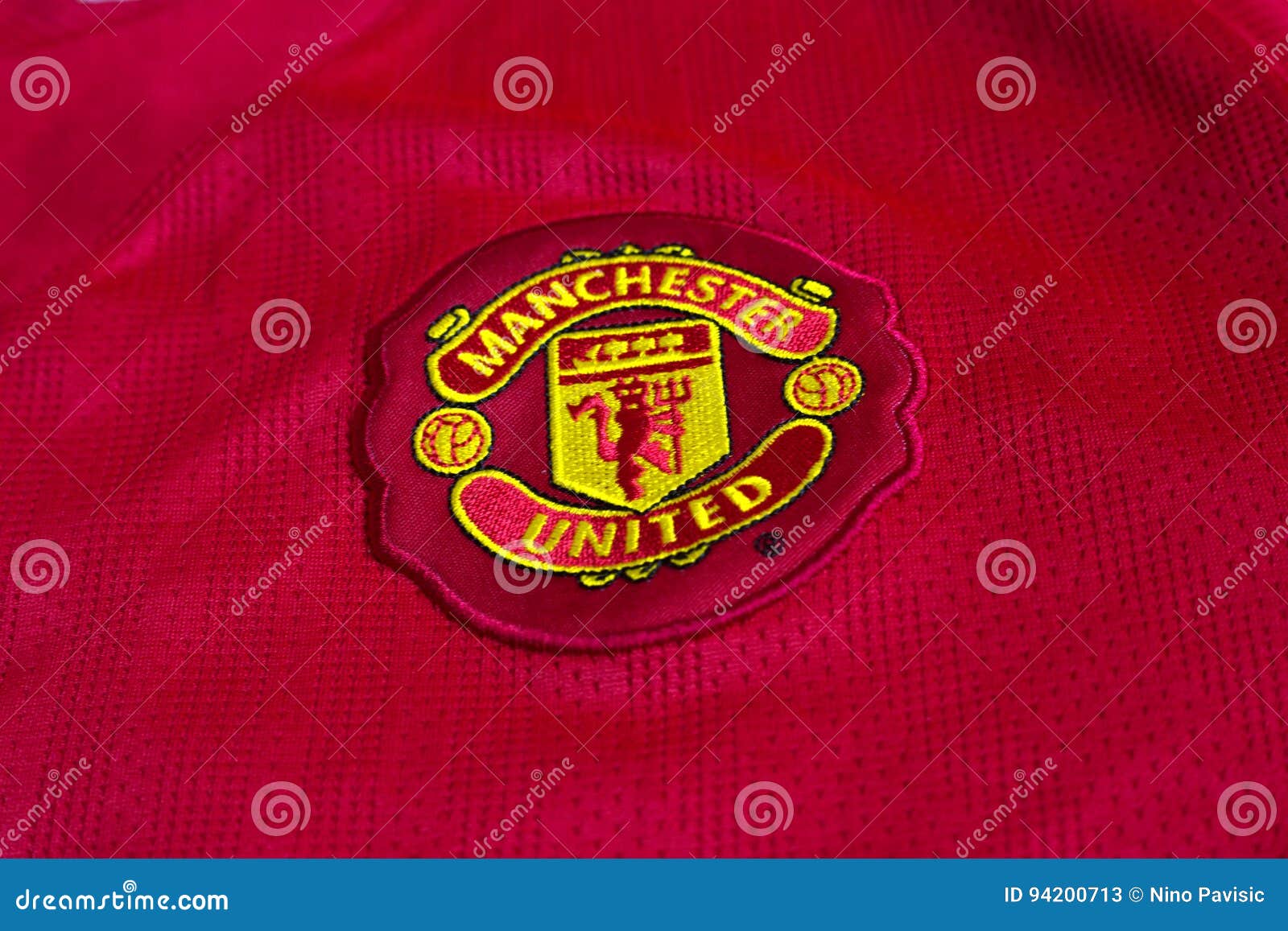 Emblema Do Manchester United Foto de Stock Editorial - Imagem de clube ...