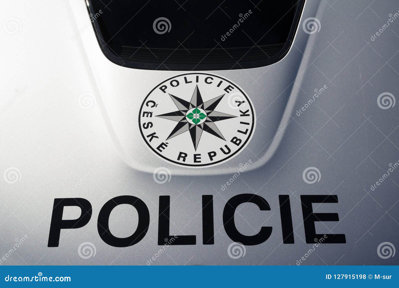 Emblemat Policja Republika Czech, Czechia/ Zdjęcie Stock Editorial ...