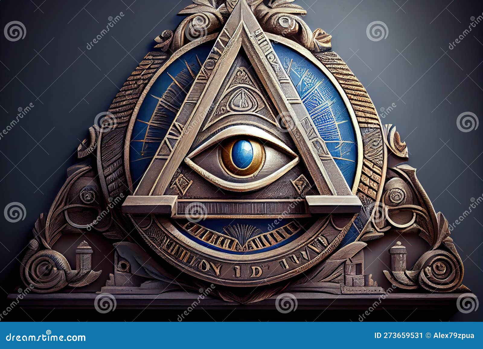 Symbol of Illumination - Generative AI Stock Illustration ...