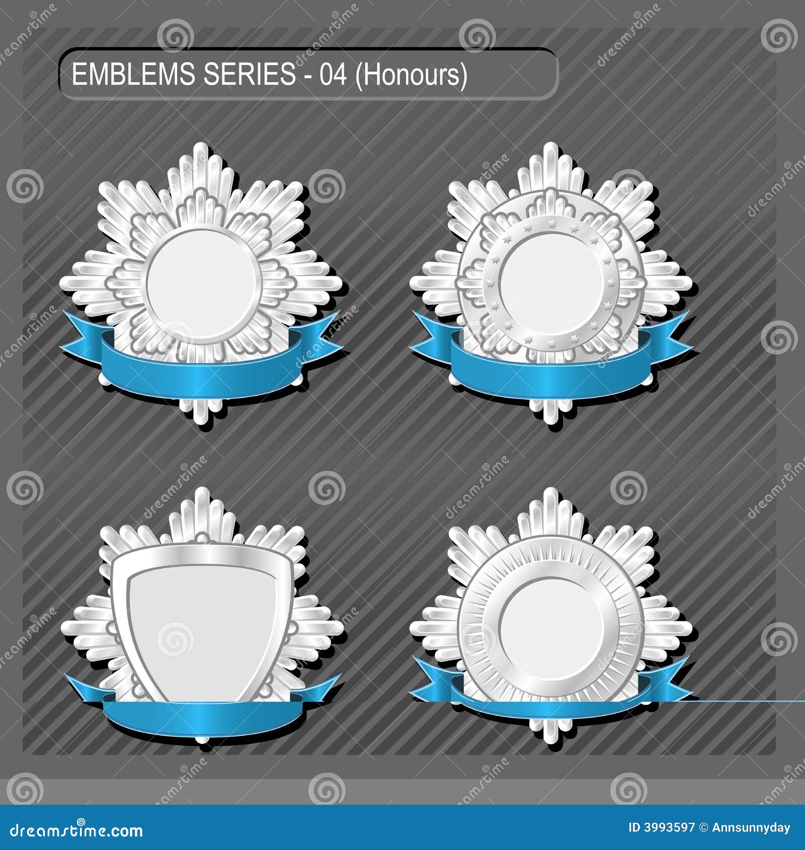 EMBLEMS Cartoon Vector | CartoonDealer.com #3993597