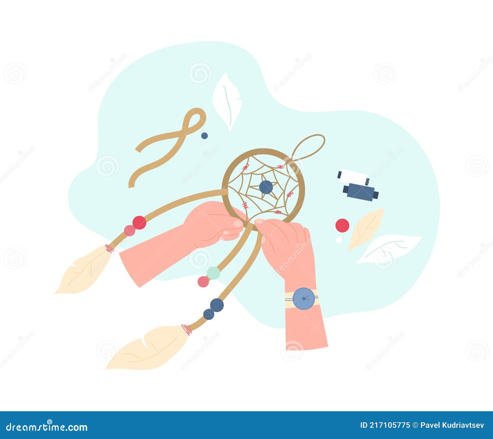 Handicraft Hobby. Creative Artists, Isolated People And Craft Process ...