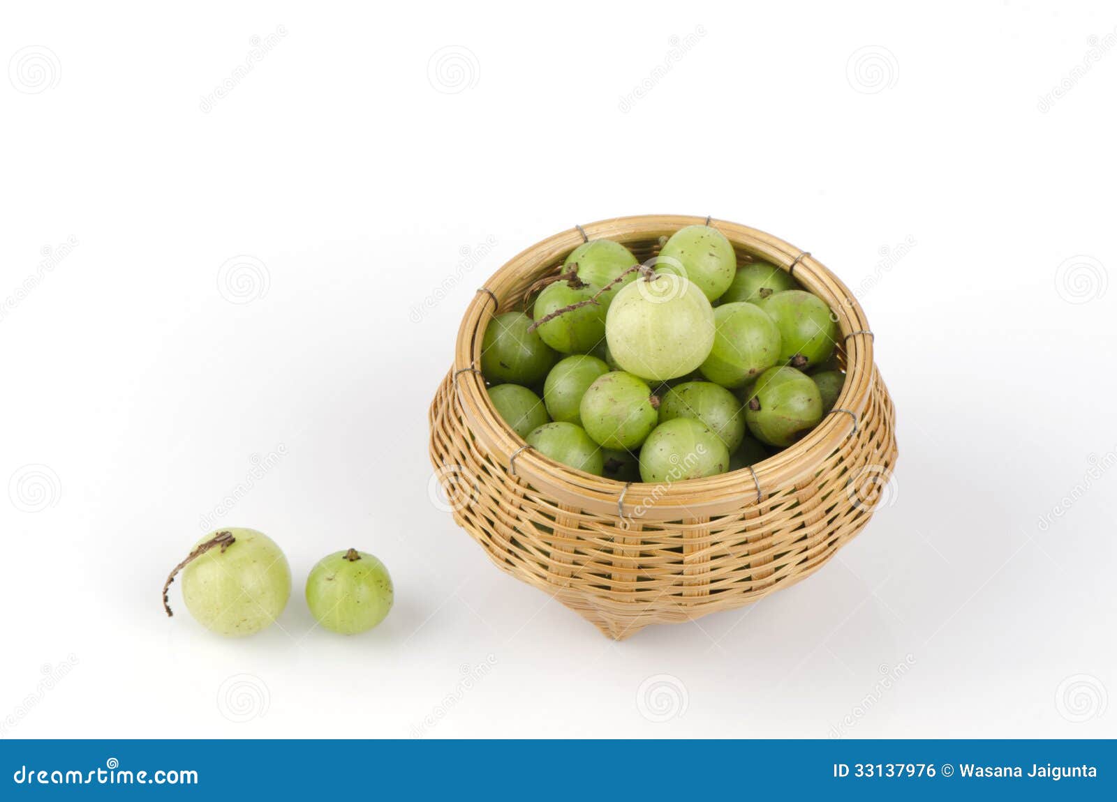 Emblic Myrablan, Malacca Tree (Phyllanthus Emblica L.) Stock Photo ...