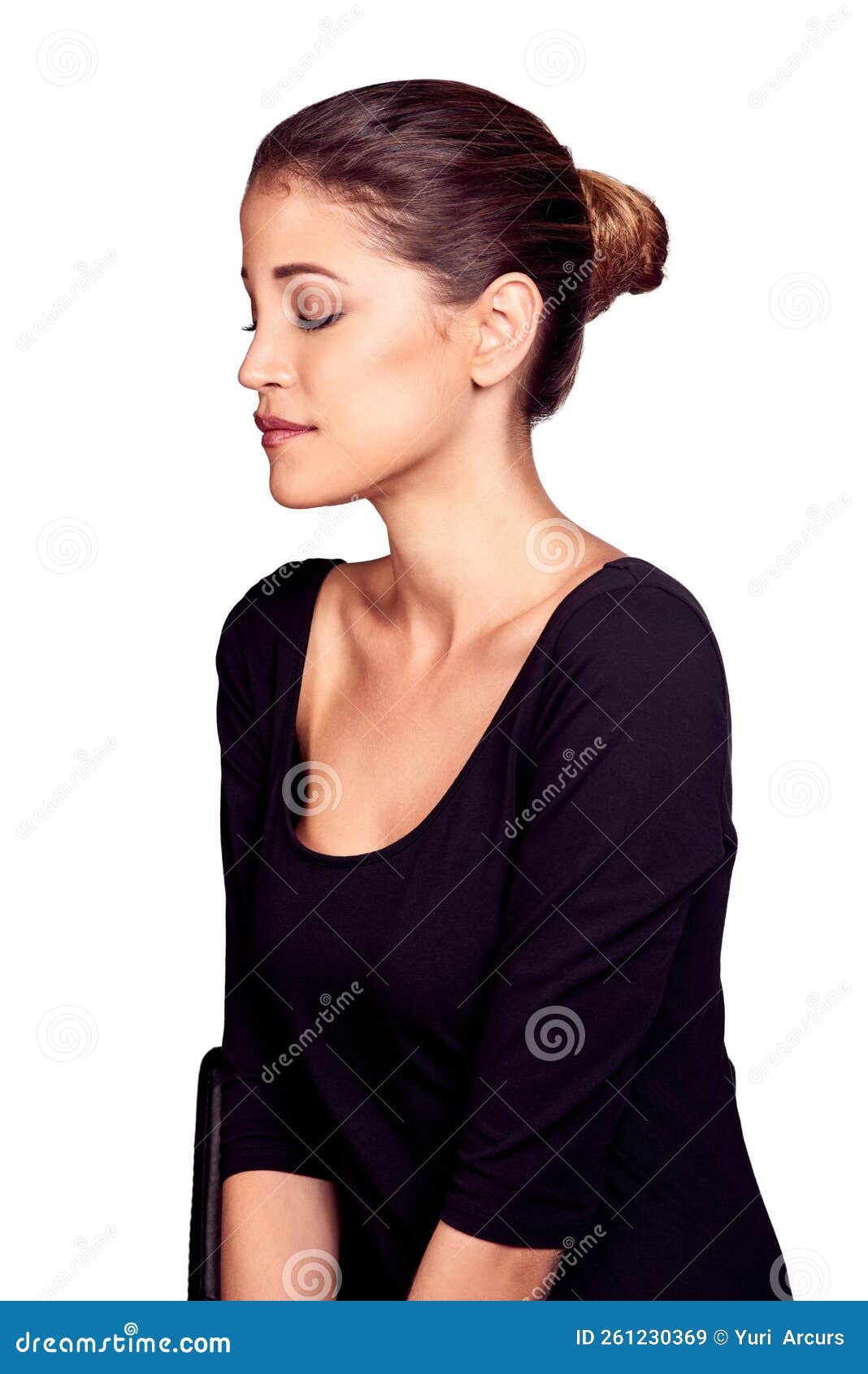 The Embodiment of Elegance. Studio Shot of an Attractive and Elegant ...