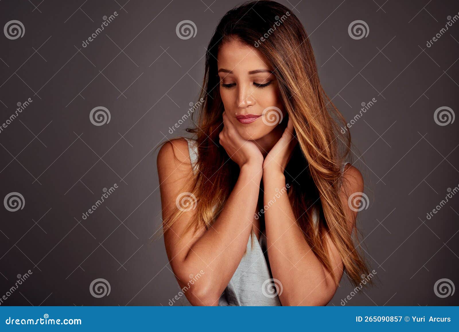 The Embodiment of Elegance. Studio Shot of an Attractive and Elegant ...