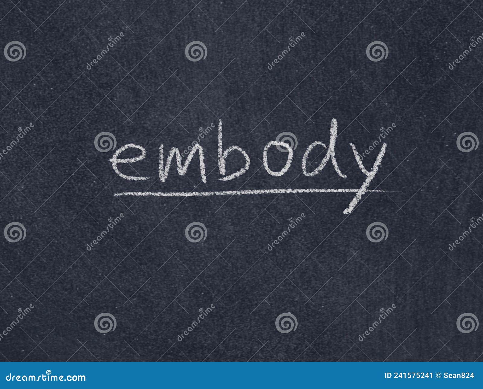 Embody stock image. Image of concept, education, word - 241575241