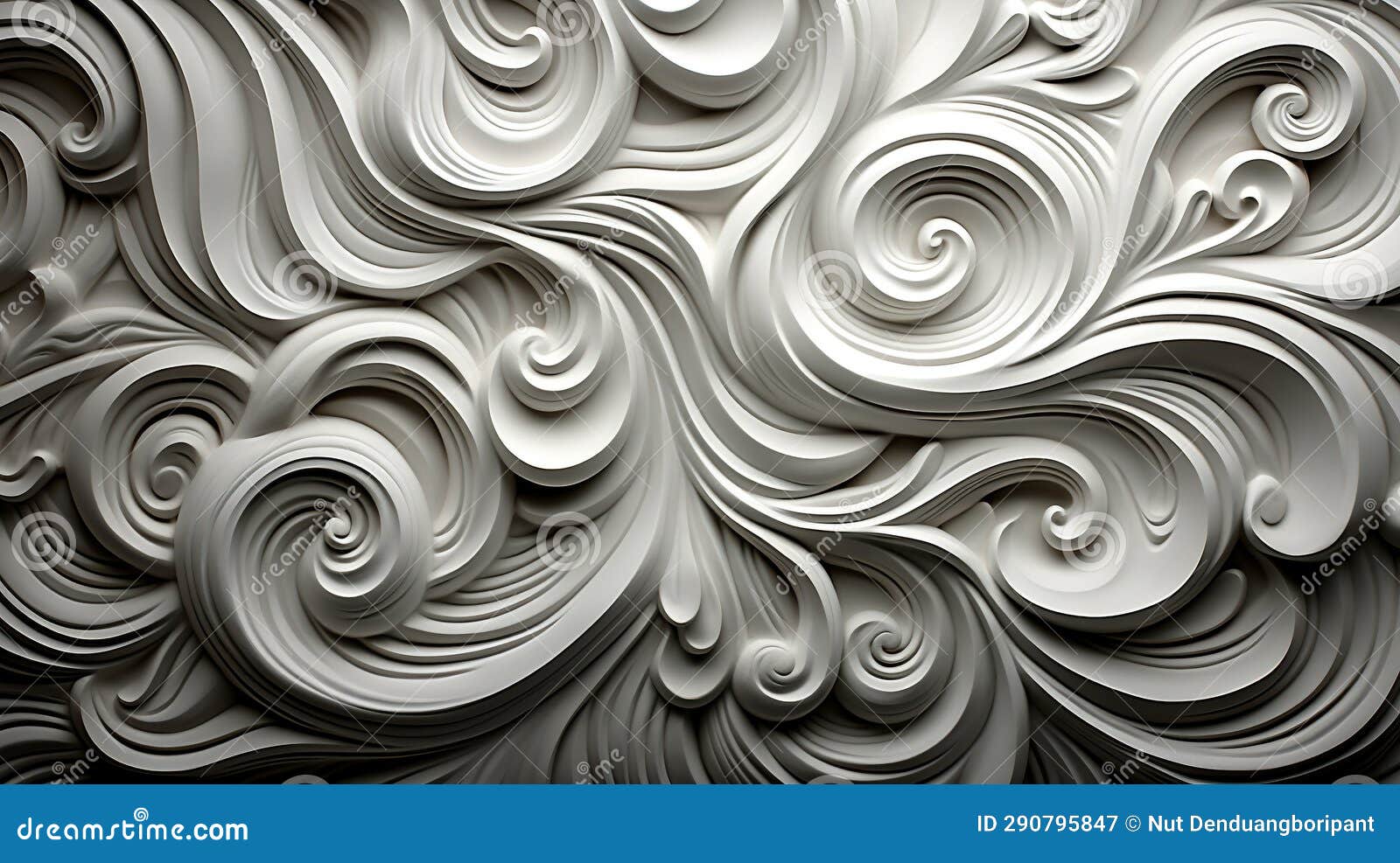 Embossed Art Techniques: Intricate Patterns on Canvas Stock ...