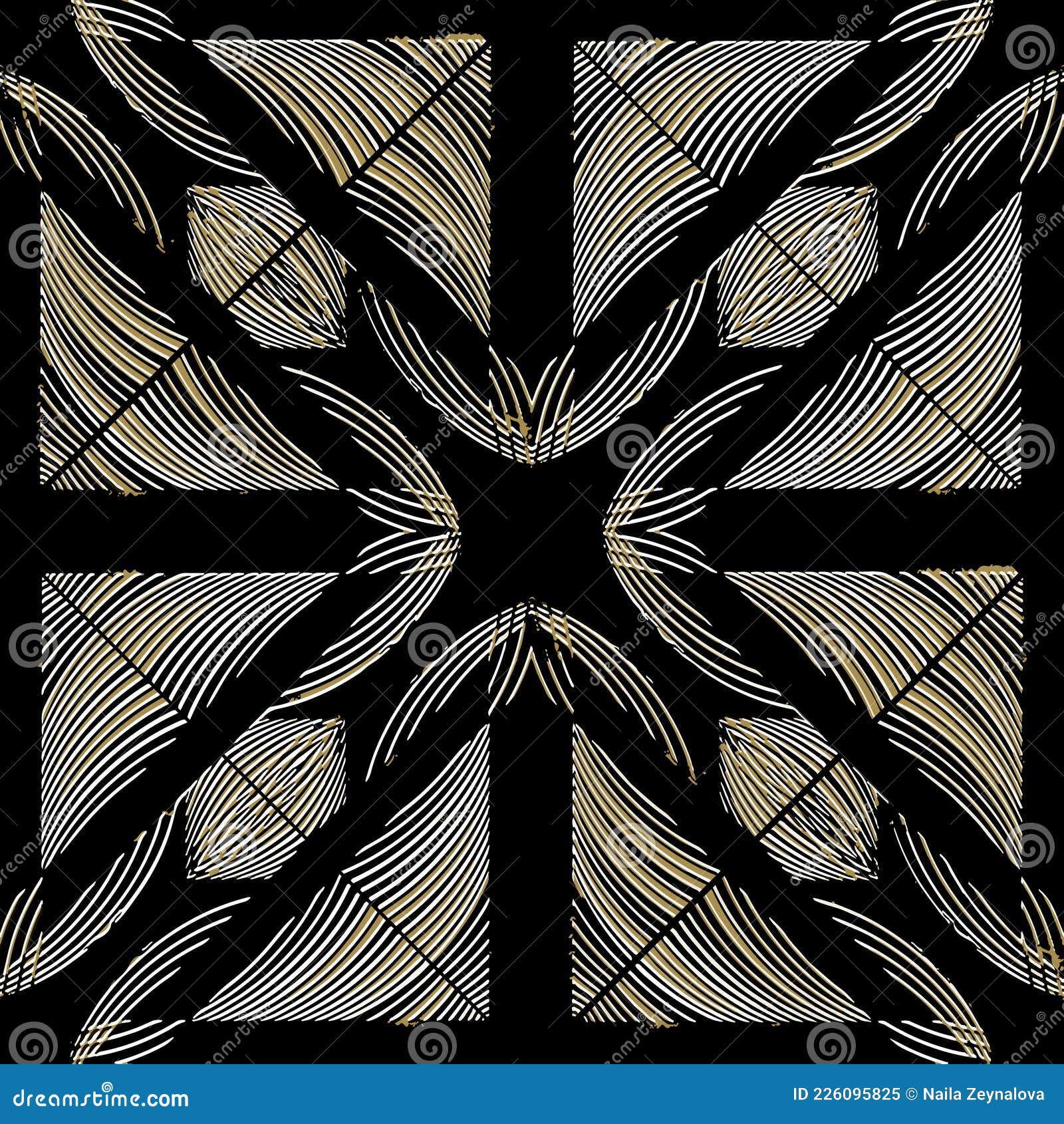 Embossed 3d Geometric Seamless Pattern. Vector Emboss Background ...