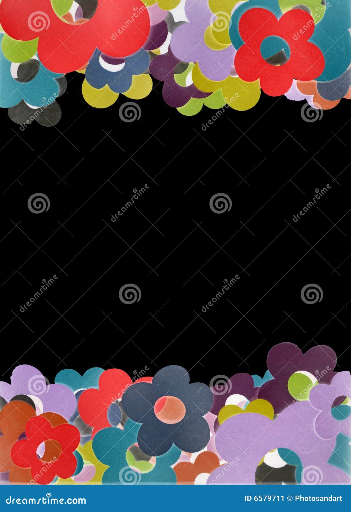 Embossed Floral Design stock image. Image of daisy, floral - 6579711
