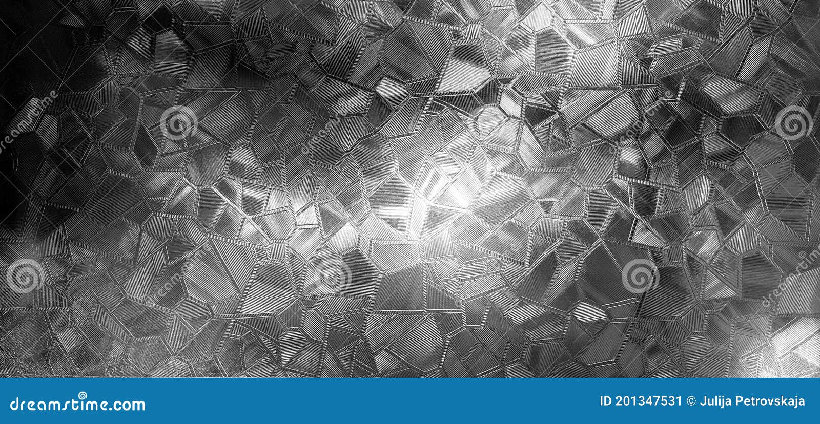 Embossed Glass Background. Corrugated Glass Monochrome. Refraction of ...