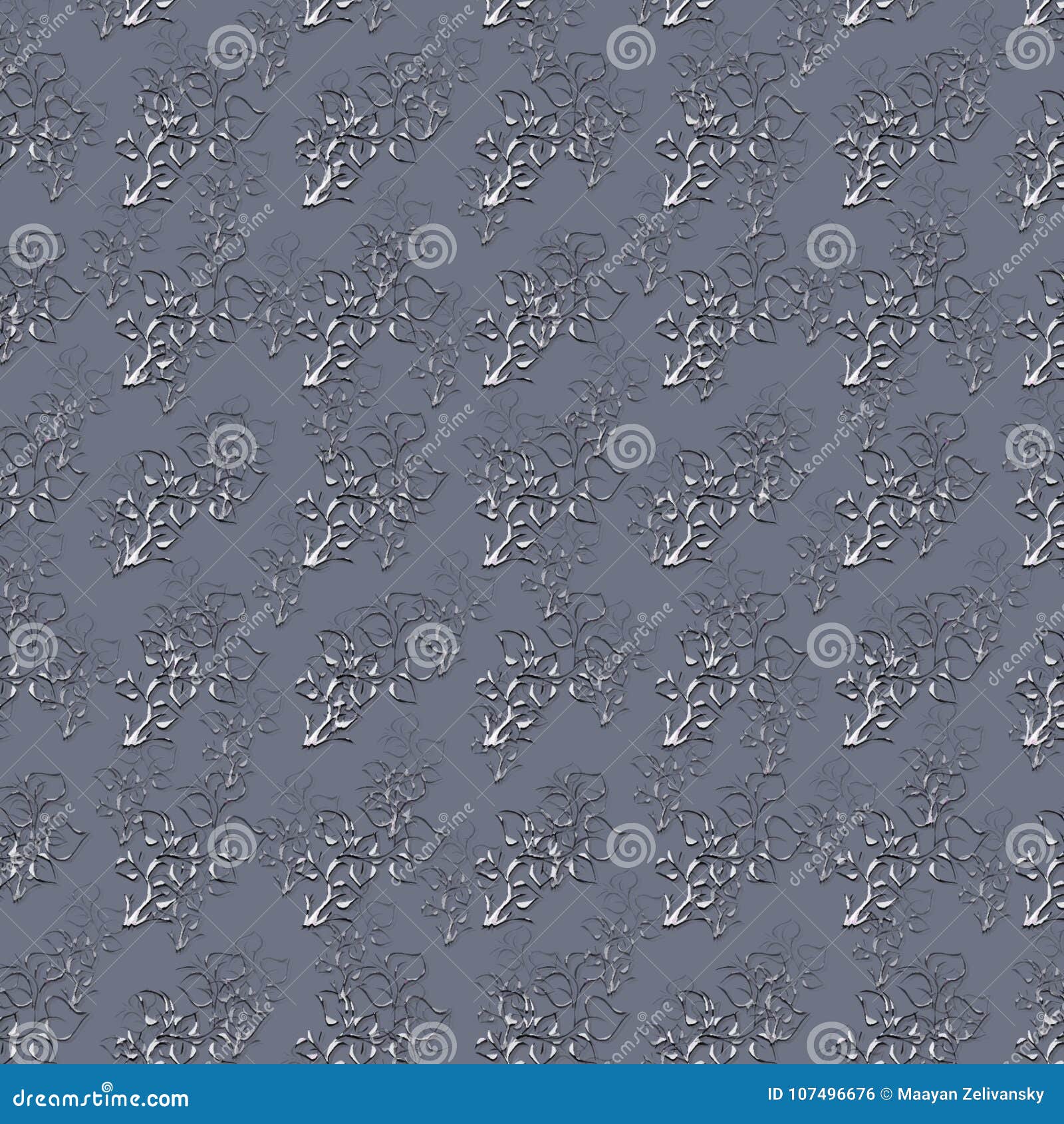 Embossed leaf pattern stock illustration. Illustration of leaf - 107496676