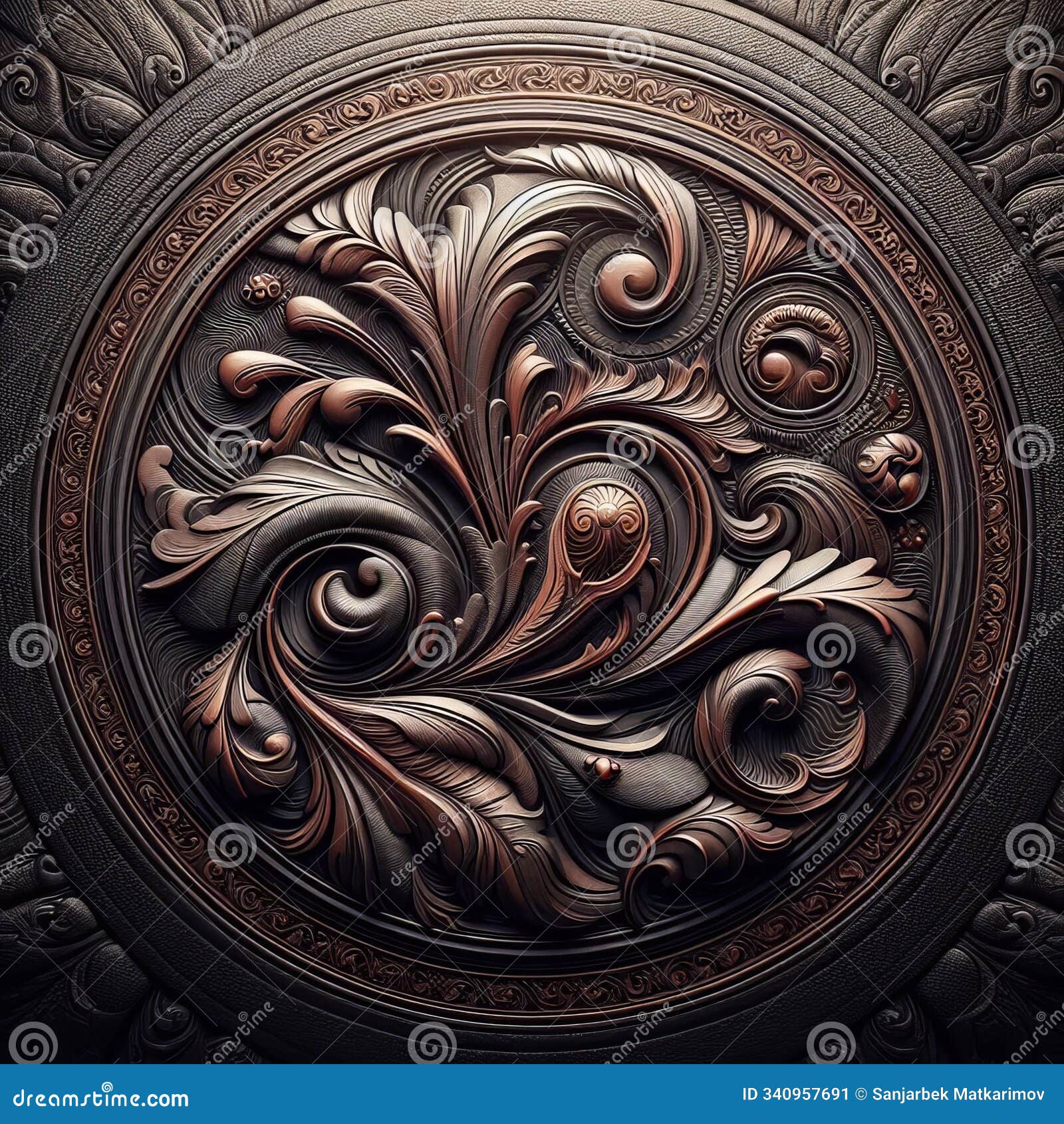 Embossed Leather Texture Simulate The Appearance Of Embossed Lea ...