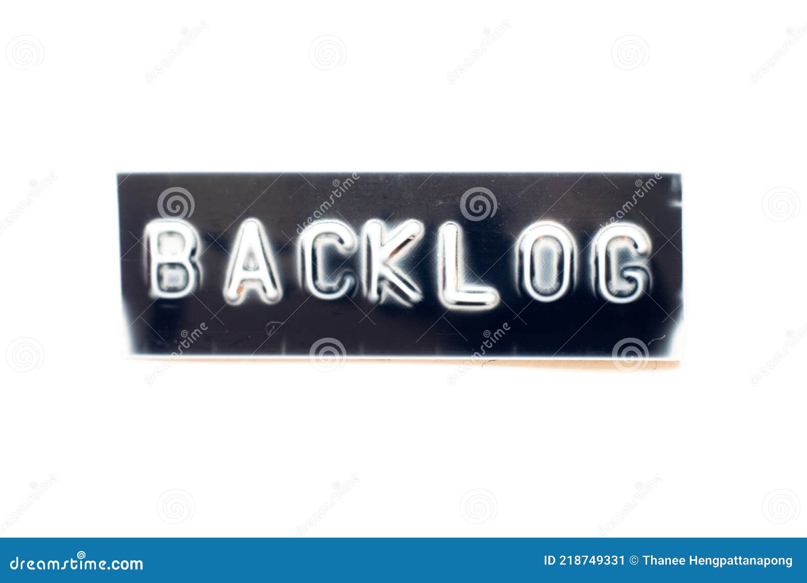 Backlog Royalty-Free Stock Image | CartoonDealer.com #114404548