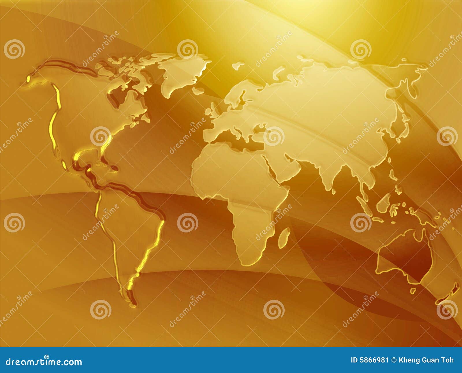 Embossed metal map stock illustration. Illustration of reflective - 5866981