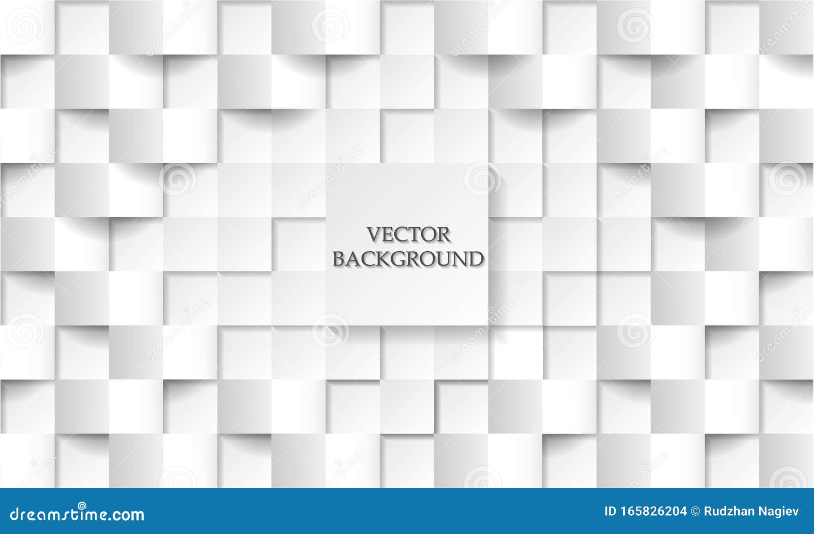 Embossed Paper Square White Background Stock Vector - Illustration of ...
