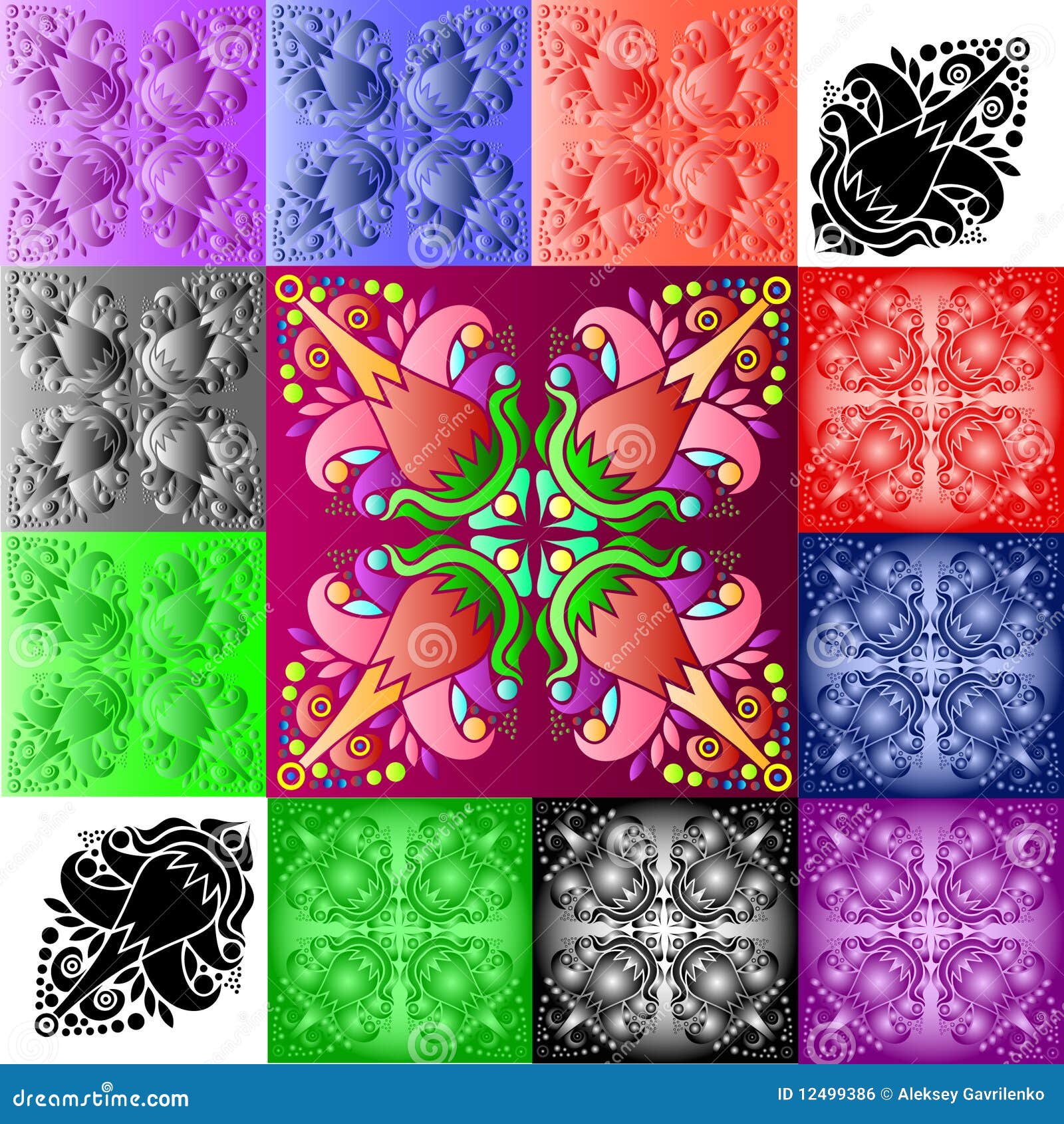 Embossed Pattern, an Abstraction Stock Vector - Illustration of shape ...