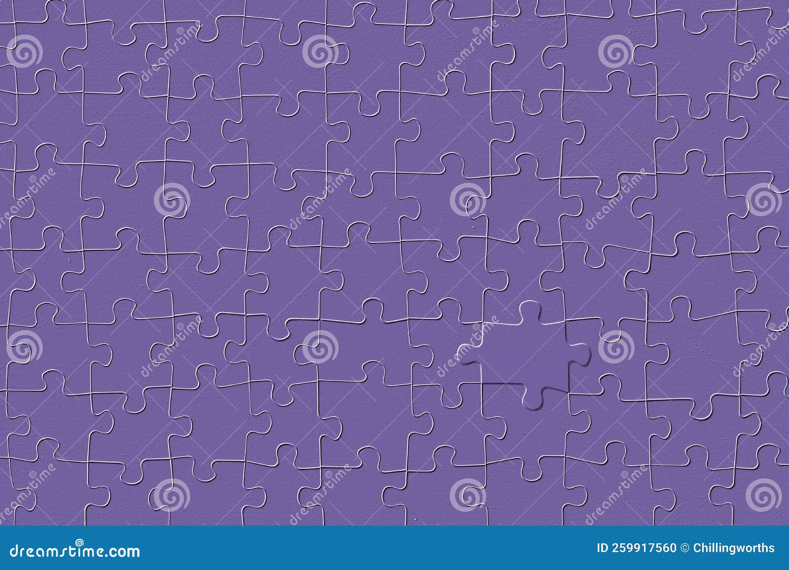 Embossed Piece of a Purple Coloured Jigsaw Puzzle Stock Photo - Image ...