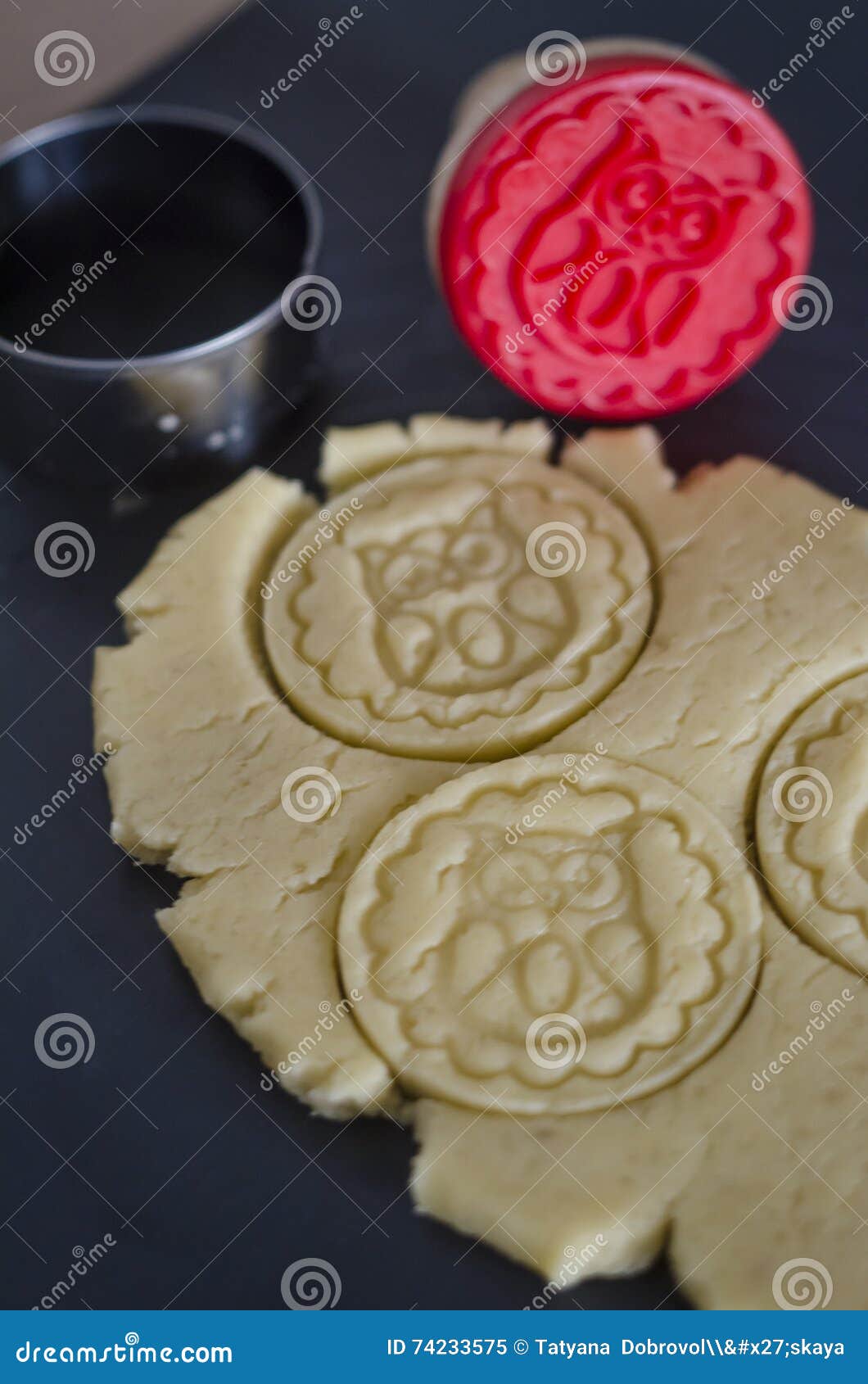 Embossed stamp cookies stock image. Image of shape, cake - 74233575