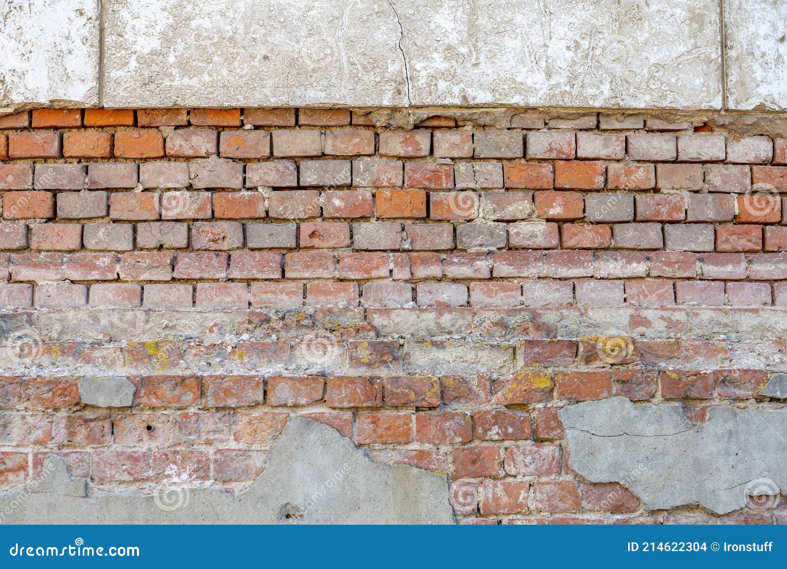 Embossed Texture of Old Facade Brick Wall Stock Photo - Image of ...