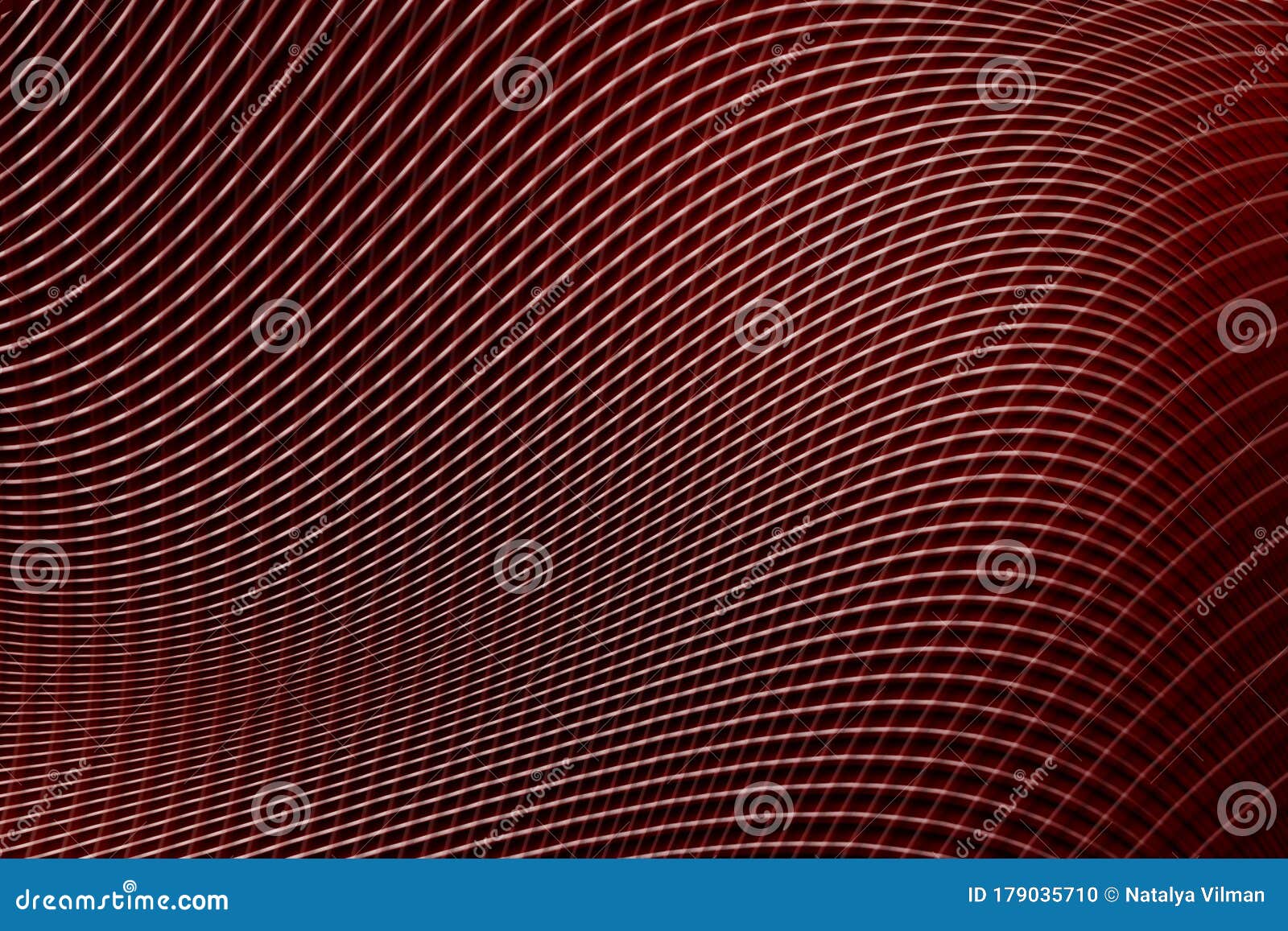 Embossed Wavy Mesh 3d. Trendy Red Abstract Tech Background Stock ...