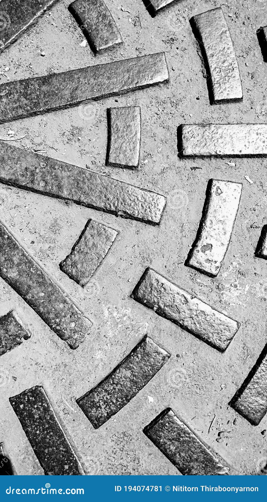 Embossing of Steel with Cement Floor. Stock Image - Image of steel ...