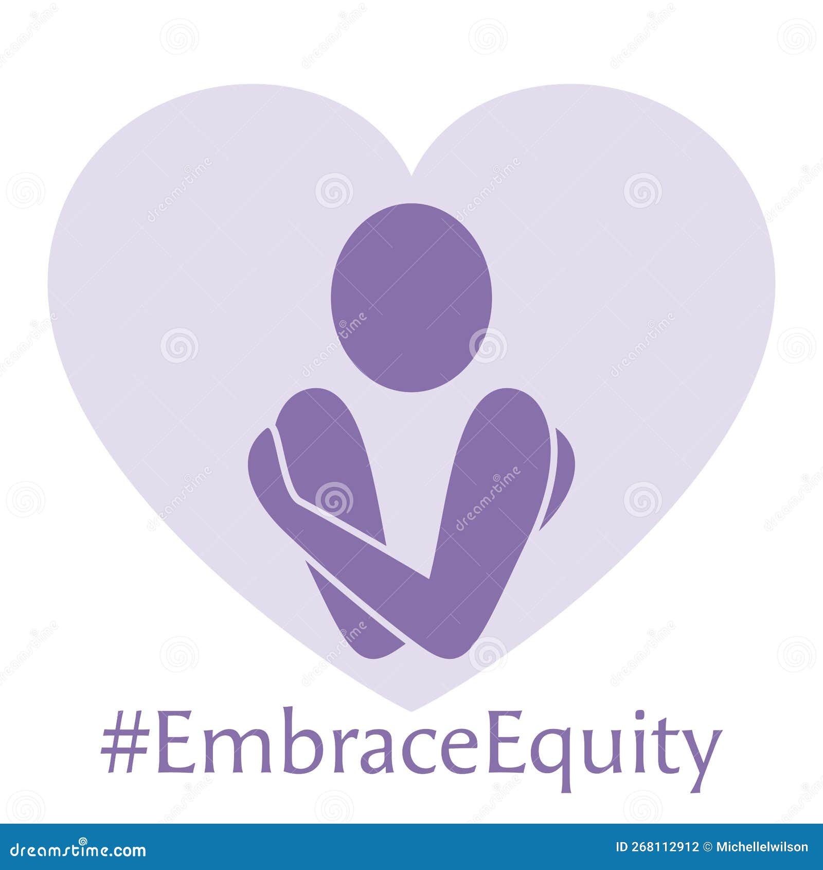 Embrace Equity logo stock vector. Illustration of people - 268112912