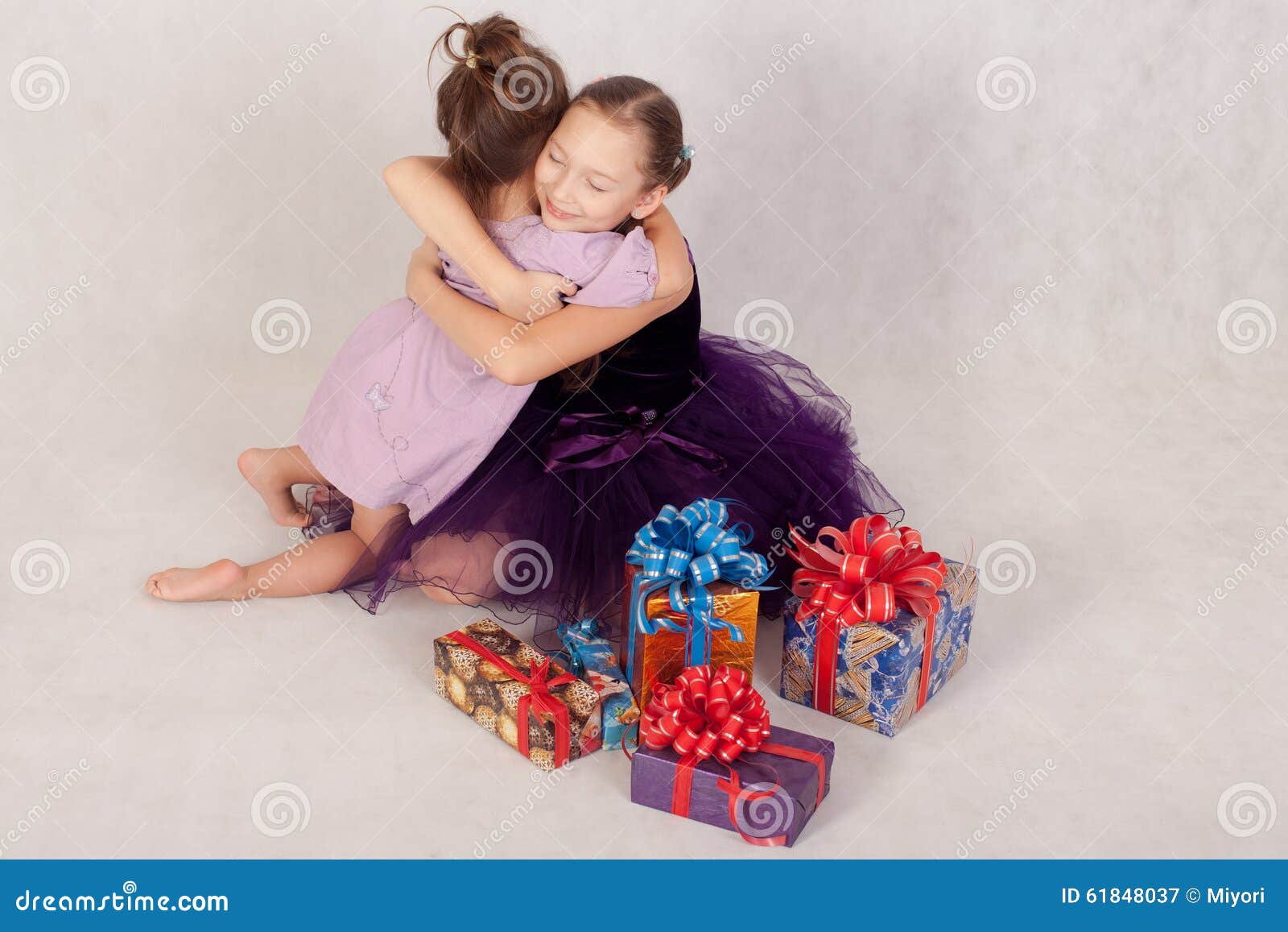 Embrace stock image. Image of emotion, childhood, attractive - 61848037