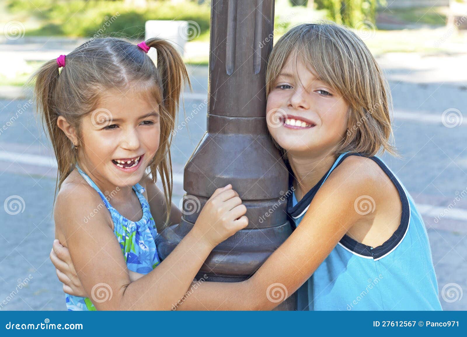 Embrace happy kids stock image. Image of happy, beautiful - 27612567