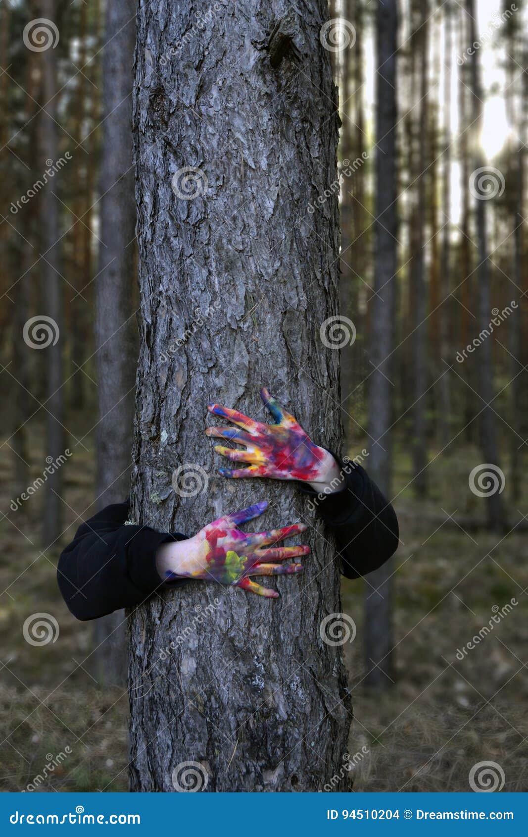 Embrace nature stock photo. Image of canoodle, beast - 94510204