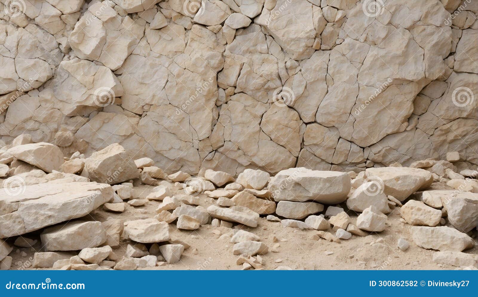 Rugged Opulence: Coarse Limestone Elegance. AI Generate Stock ...