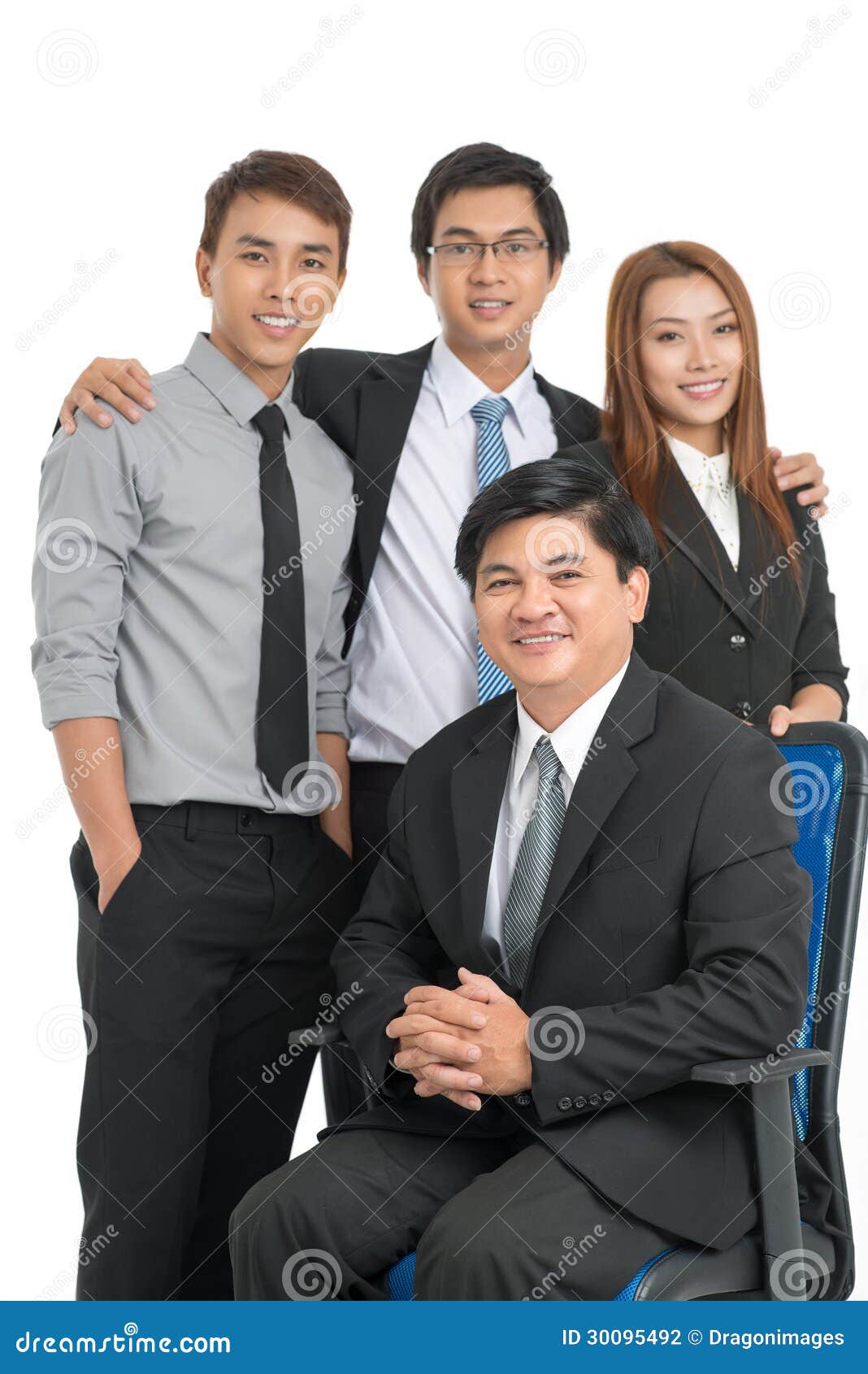 Friendly staff stock photo. Image of company, person - 30095492