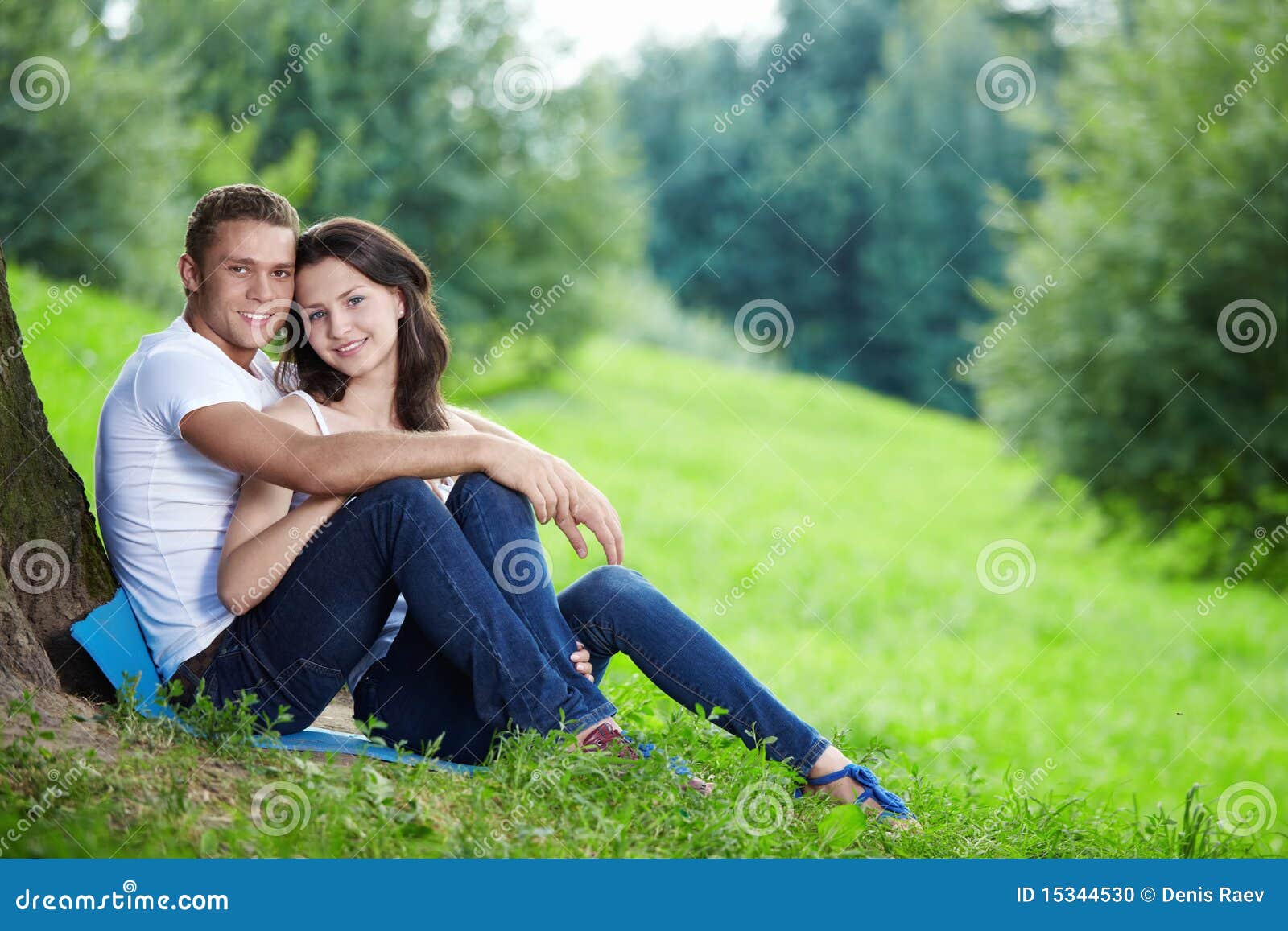 Embracing couple stock photo. Image of people, lifestyles - 15344530