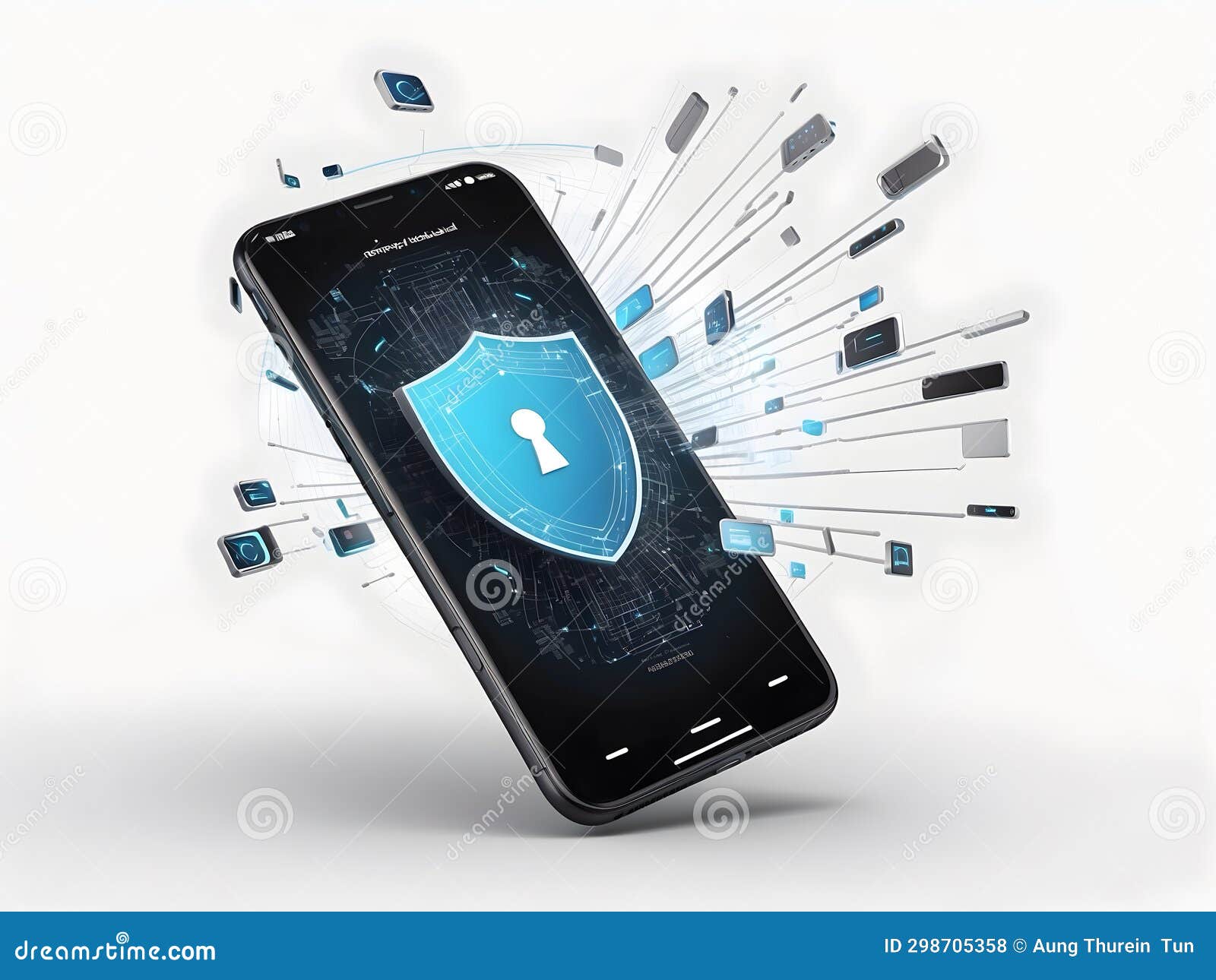 Embracing the Data Privacy in the Digital Age Stock Photo - Image of ...