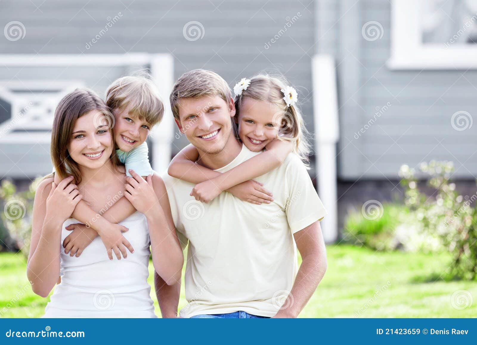 Embracing family stock image. Image of father, looking - 21423659 Embracing family stock image. Image of father, looking - 21423659