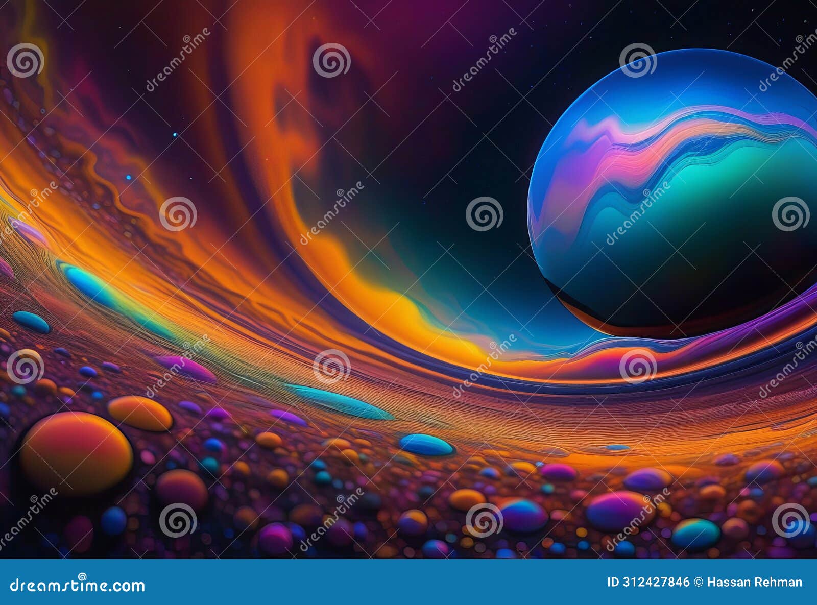 Embracing the Future with High-Tech 3D Block Wall Innovation Stock ...