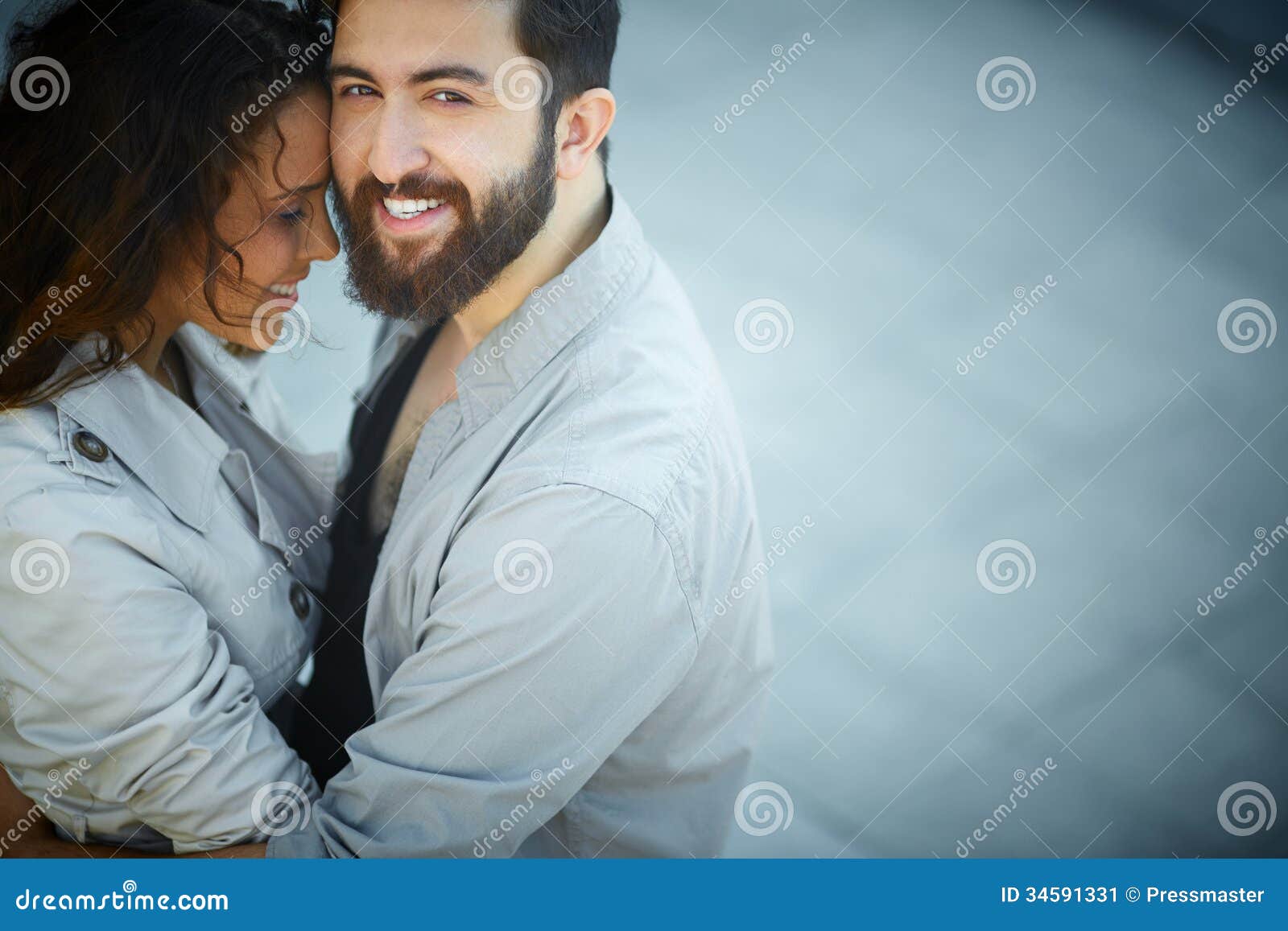 Embracing sweetheart stock image. Image of bonding, attractive - 34591331