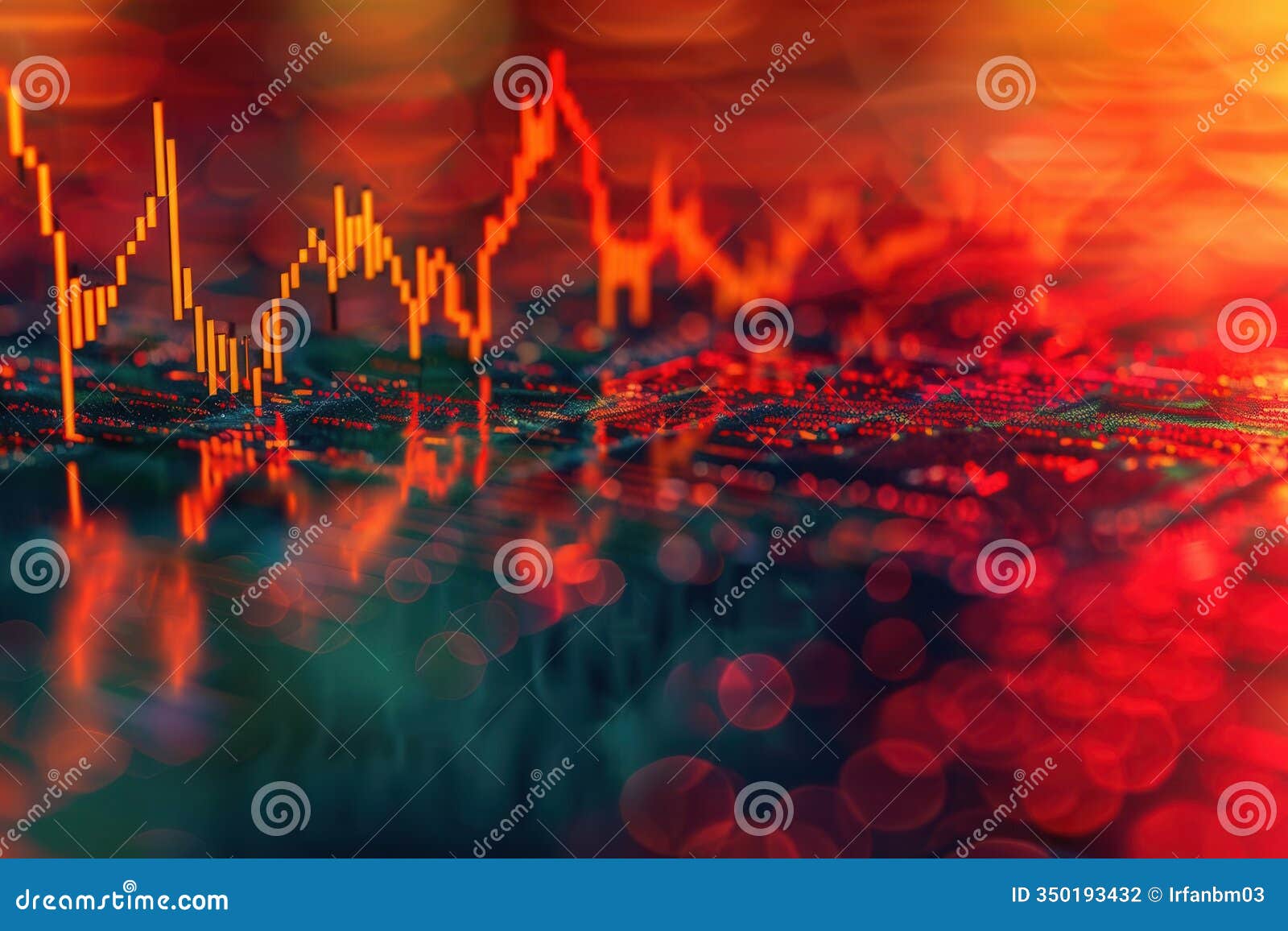 Embracing Volatility. Exploring the Impact of Fluctuation Stock Photo ...