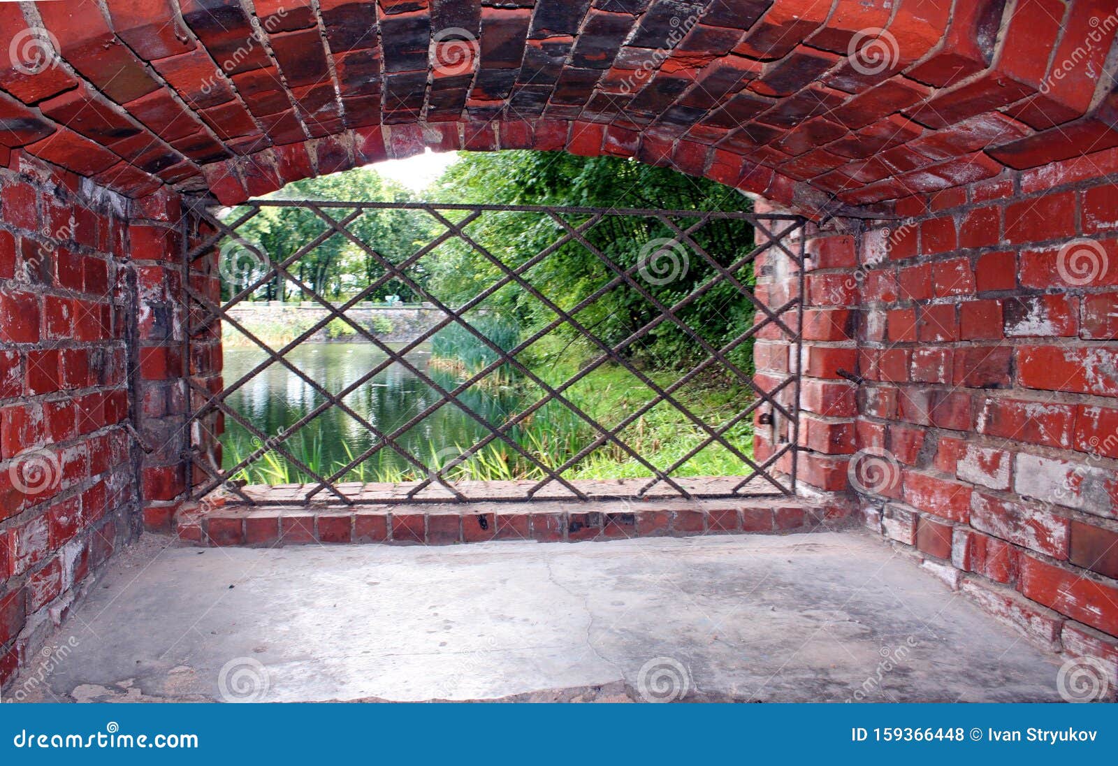 Embrasure in the Fortress, War Stock Photo - Image of passage ...
