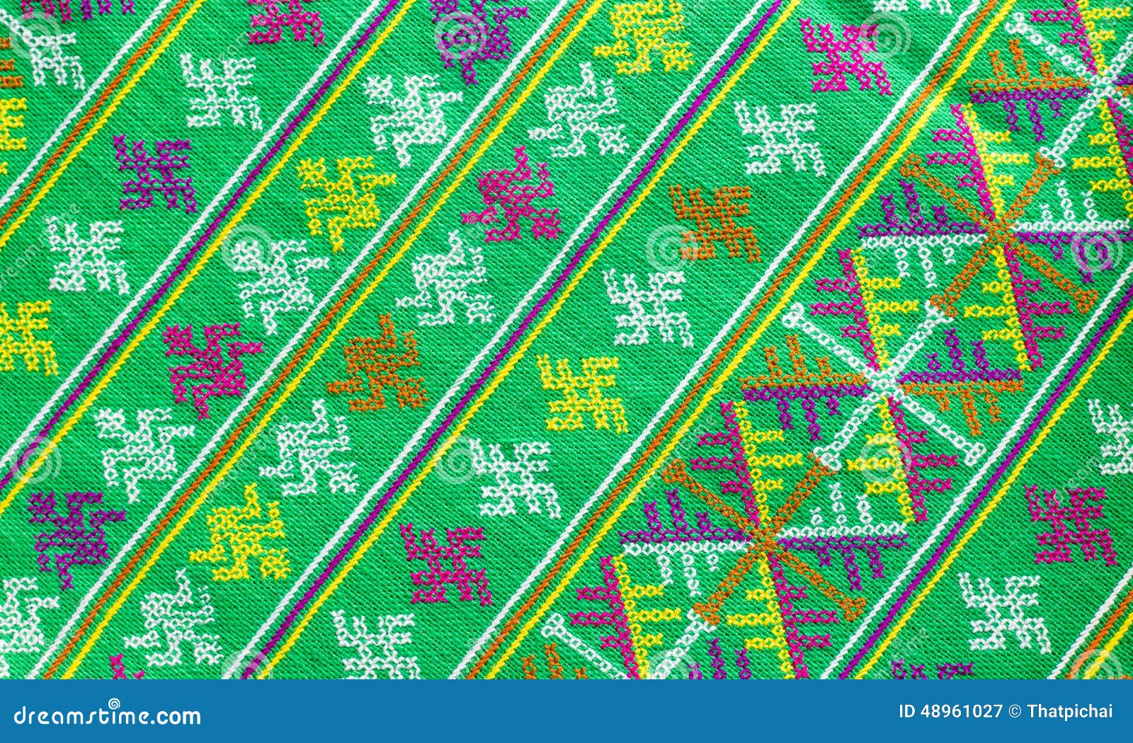 Embroidered fabric texture stock image. Image of flower - 48961027