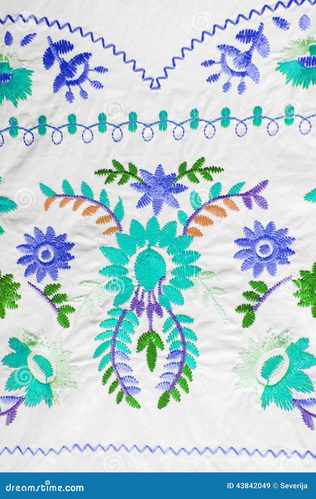 Embroidered fabric texture stock image. Image of crochet - 43842049